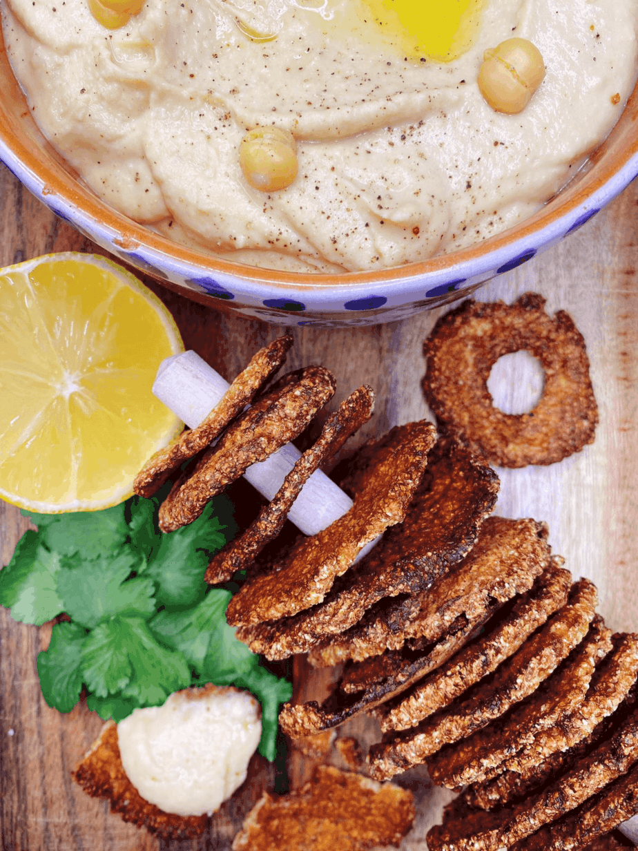Gesunde Brotchips zum Knabbern und Abnehmen- ExtraRezept